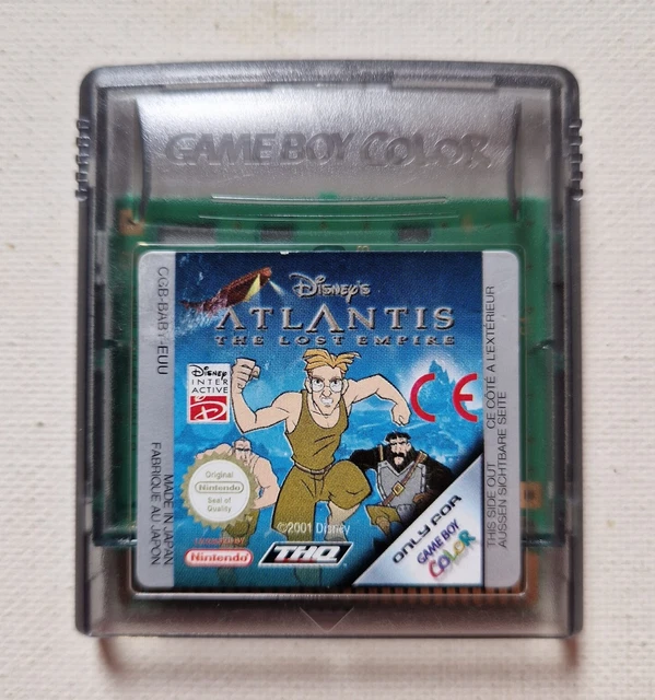 DISNEY'S ATLANTIS - The Lost Empire | Game Boy Color GBC🕹 Good ...