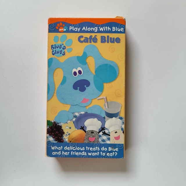 BLUE'S CLUES VHS ~ Cafe Blue 2001 £11.71 - PicClick UK