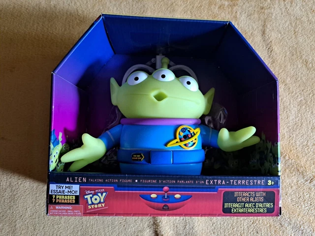 DISNEY PIXAR DISNEYLAND Paris Toy Story Claw Machine Alien Talking ...