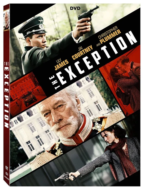 THE EXCEPTION (DVD) Lily James Jai Courtney Christopher Plummer (US ...