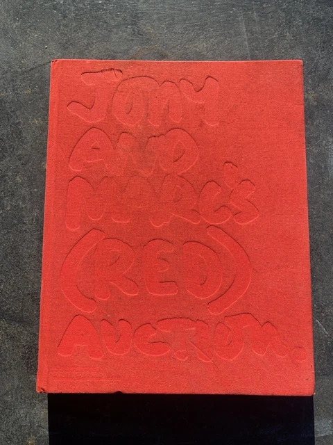 CATALOGUE VENTE AUX enchères Jonathan Ives Marc Newson Jony & Marc Red ...