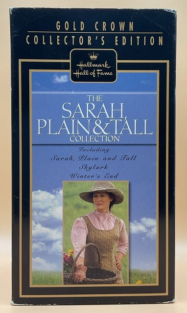 THE SARAH, PLAIN and Tall Collection Edition VHS 1992 3 Tape Box Set C ...