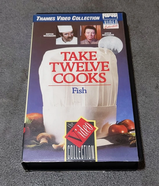 TAKE TWELVE COOKS - Fish Anton Mosimann & Joyce Molyneux VHS Video Tape ...