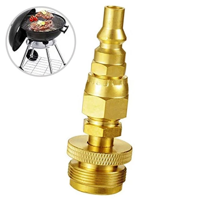 RV QUICK DISCONNECT Compatible Propane Disposal Adapter Effortless ...