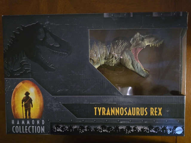 JURASSIC WORLD PARK Hammond Collection Tyrannosaurus Rex Mattel HFG66 £ ...