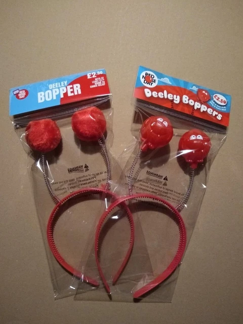 RED NOSE DAY 2025 Comic Relief Deeley Boppers Throwback 2017/2019 ...