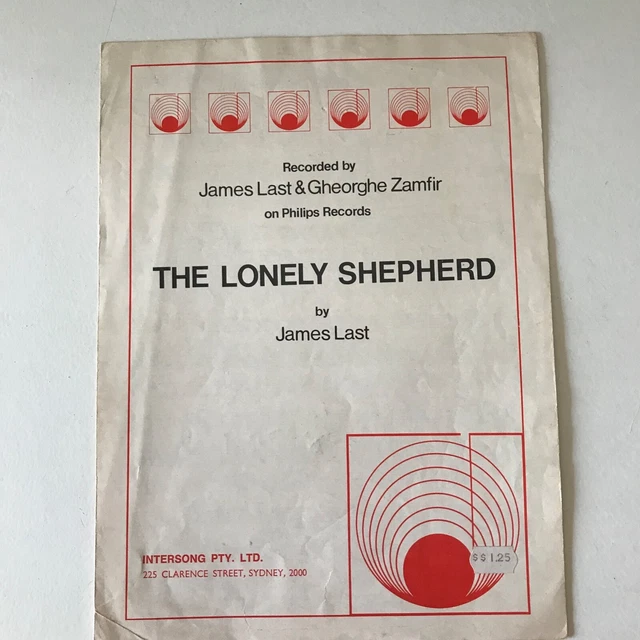 THE LONELY SHEPHERD by James Last Sheet Music Vintage 1978 (Bk2) £8.29 ...
