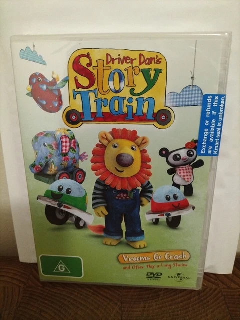 DRIVER DAN'S STORY Train Vrooms Go Crash Limited Edition DVD Region 4 ...