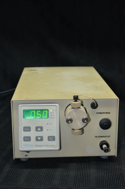 WATERS REAGENT MANAGER Single Piston Pulse Dampened Pump HPLC Solvent ...