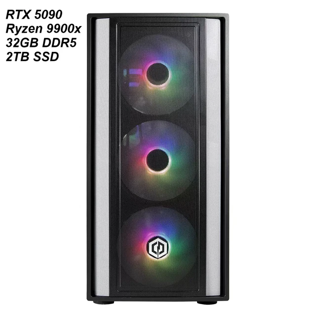 CYBERPOWER GAMING PC MSI RTX 5090 OC Ryzen 9900x 32GB DDR5 2TB SSD *IN ...