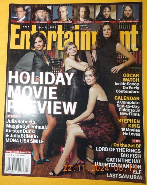 JULIA ROBERTS MAGGIE Gyllenhaal KIRSTEN DUNST julia stiles BEN AFFLECK ...