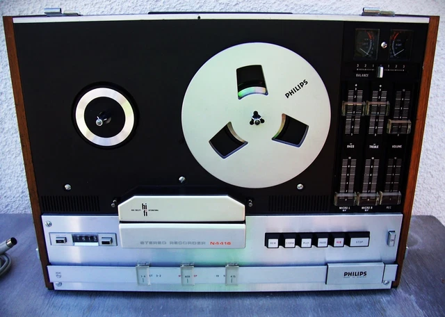 MAGNETOPHONE A BANDE Philips N4416 EUR 120,00 - PicClick FR