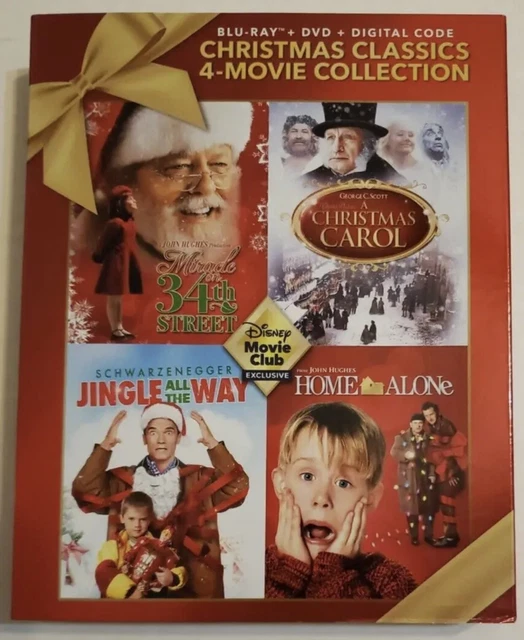 CHRISTMAS COLLECTION (BLU-RAY/DVD/DIGITAL Code) Home Alone, Carol ...