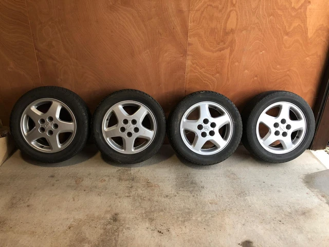 GENUINE NISSAN 200SX S14 Silvia Alloy Wheels and Tyres. Standard Stock ...