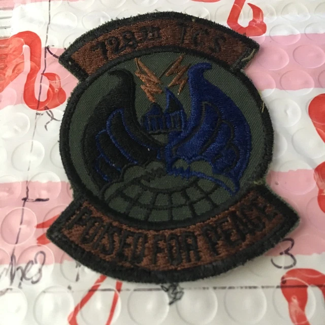 USAF 728TH TACTICAL Control SQUADRON Patch 2/13/24 subdued $4.99 - PicClick