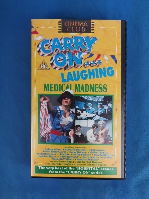 CARRY ON LAUGHING - Medical Madness (VHS, 1992) **FREE P&P** MULTIBUY ...