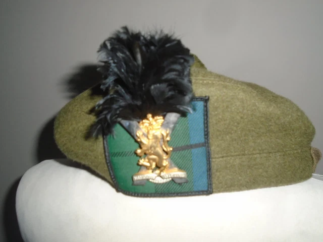 ROYAL REGIMENT OF Scotland Tam O Shanter Black Hackle Various Sizes ...