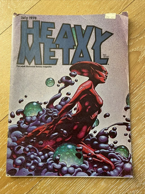 ORIGINAL FIRST EDITION HEAVY METAL Magazine - July 1978 EUR 15,00 ...