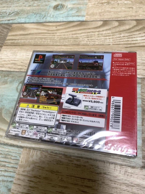 DENSHA DE GO Nagoya Railroad PS1 Playstation Taito gioco treno ...