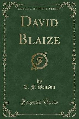 DAVID BLAIZE RÉIMPRESSION classique, E. F. Benson, papier EUR 20,14 ...