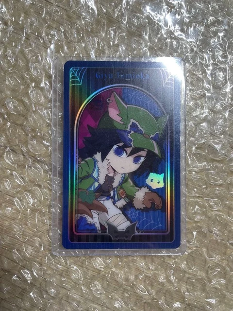 DEMON SLAYER GIYU Tomioka Metallic Card Halloween 2025 EUR 42,25 ...
