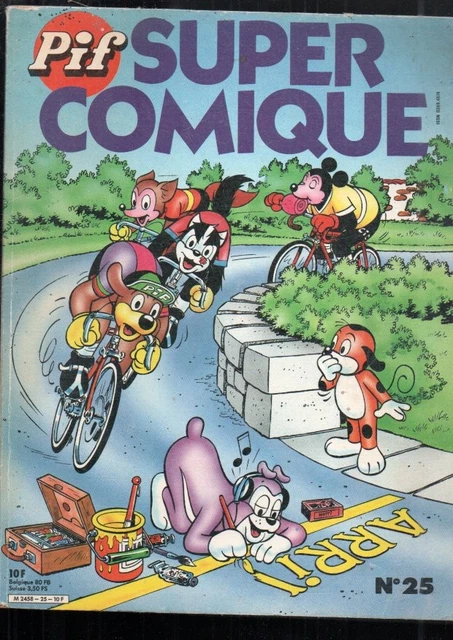 BD PIF SUPER COMIQUE N°25 VAILLANT 1984 GRanD FORMAT EUR 3,00 - PicClick FR