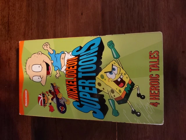 2002 Nicktoons Nickelodeon Super Toons Spongebob Rugrats Rocket Power ...