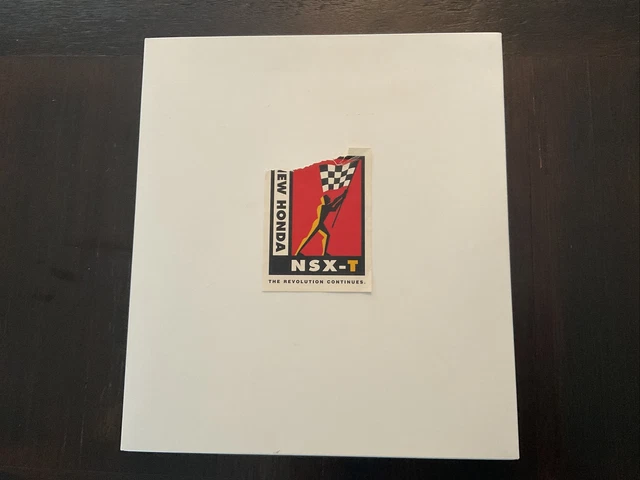 1995 HONDA NSX Nsx-T Targa Launch Press Kit Video Australia Brochure ...