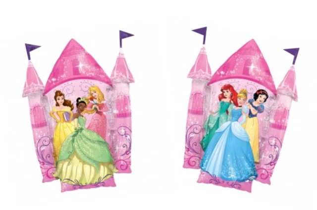DISNEY PRINCESS CASTLE Cinderella Belle Ariel Tiana Snow White Aurora ...