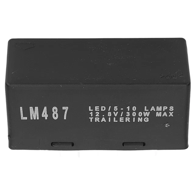LED FLASHER RELAY 300W 10 Pin Turn Signal And Hazard Warning Flasher ...