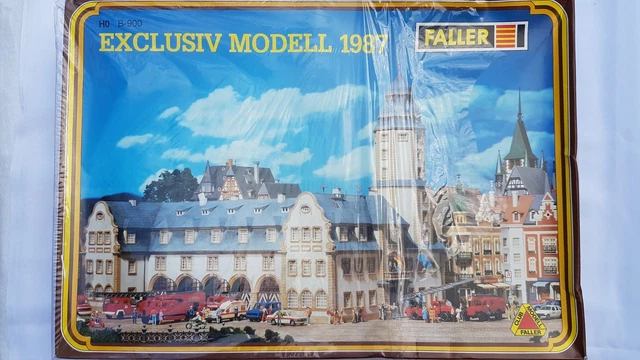FALLER H0 B-900 Hauptfeuerwache Exclusiv Modell 1987 OVP EUR 249,99 ...