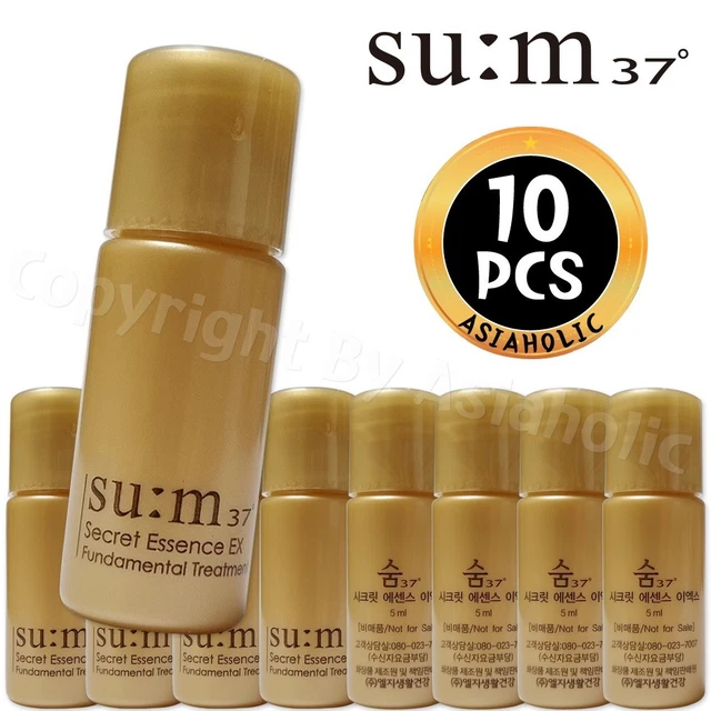 SU:M37 SECRET ESSENCE EX 5ml x 10pcs (50ml) Sample Sum37 Newest Version EUR 17,11 - PicClick FR