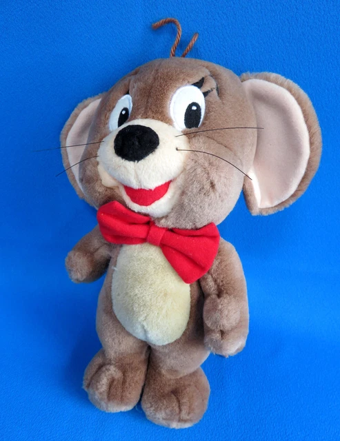 LARGE 11& PLUSH MOUSE JERRY soft toy WARNER BROS HANNA BARBERA TOM ...