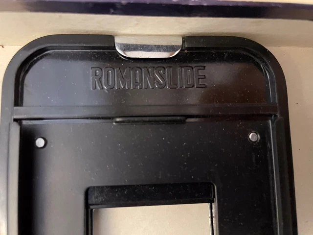 VINTAGE PHOTOGRAPHY ROMANSLIDE 35mm Slide Projector Fitting Japanese ...