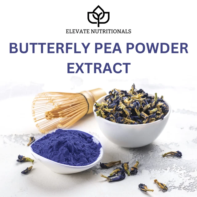 BLUE BUTTERFLY PEA Powder Extract 75Gm Elevate Nutritionals $28.95 ...