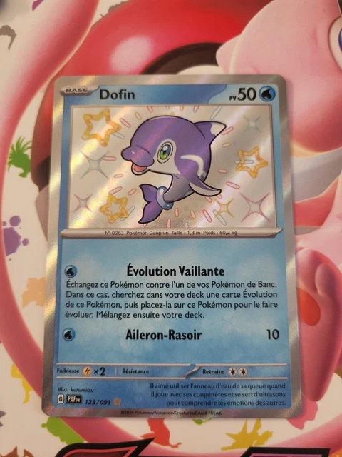 CARTE POKÉMON DOFIN 123/091 Destinées De Paldea FR Neuf 🇨🇵 EUR 5,00 ...