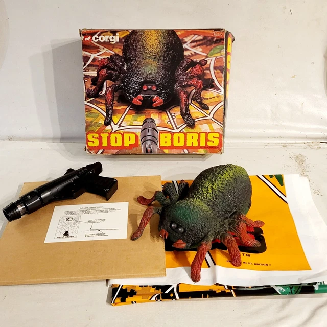VINTAGE CORGI STOP BORIS Spider Game Toy BOXED 1980 # Complete And ...