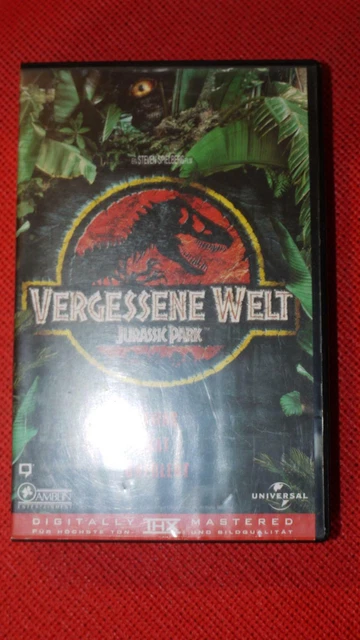 VERGESSENE WELT JURASSIC Park VHS VIDEO Kassette (294) EUR 1,00 - PicClick FR