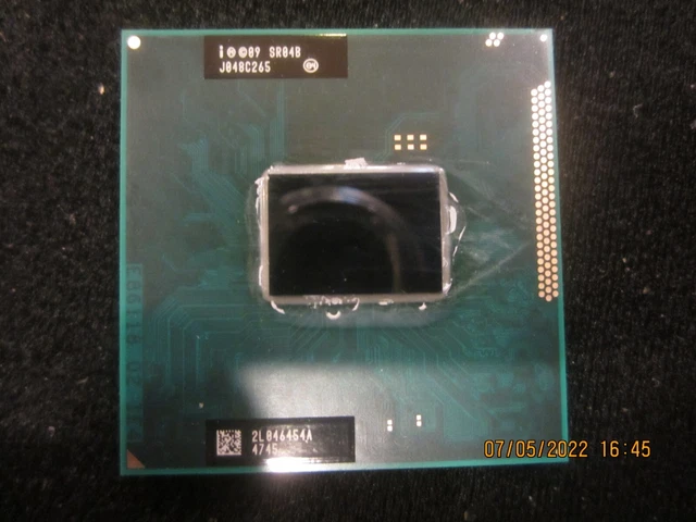 PROCESADOR CPU-INTEL CORE i5-2410m 2.30ghz 3mb zócalo g2 988 pines (sr04b) EUR 15,84 - PicClick ES