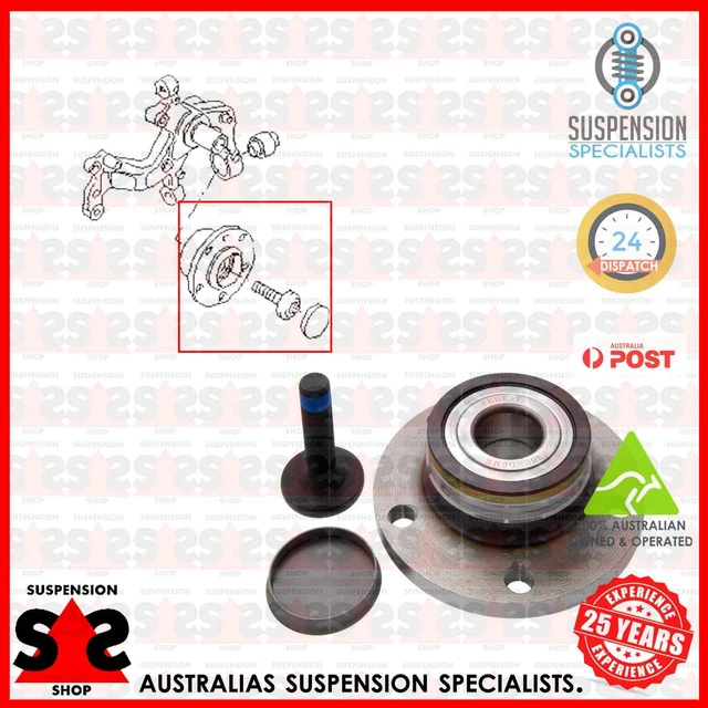REAR AXLE LEFT Or Right Wheel Hub Suit VW Jetta 2.0 TDI JETTA IV (162 ...