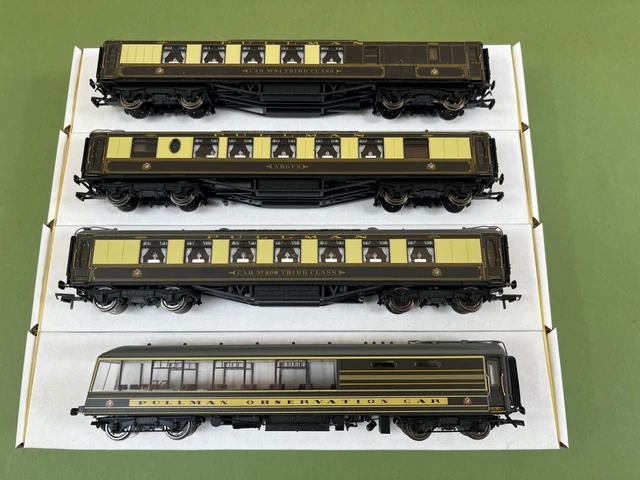 OO GAUGE HORNBY Devon Belle Observation car & Pullman cars Argus, No.54 ...