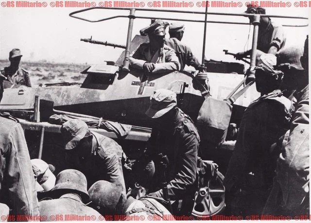 GENERAL ROMMEL IM Sd.Kfz. 250/3 Afrika GREIF Tobruk 1942 Afrikakorps ...