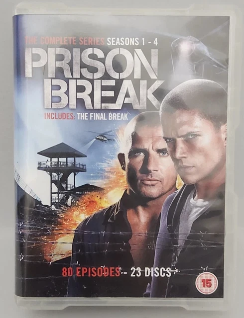 PRISON BREAK : Complete Collection - DVD Box Set - Series / Seasons 1 ...