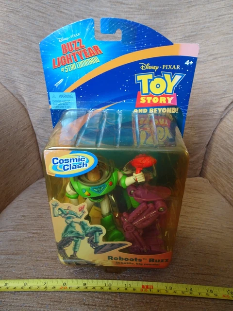MATTEL TOY STORY and Beyond Buzz LIghtyear of Star Command Roboots Buzz ...