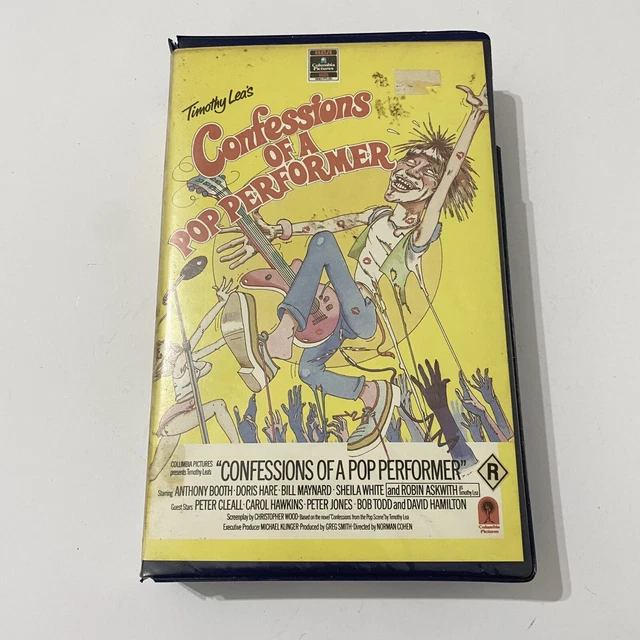 Confessions Of A Pop Performer Vhs 1975 Rca Colombia Pictures Vhs