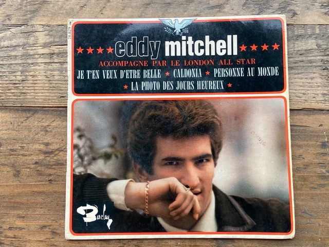 45T EP 4 TITRES EDDY MITCHELL Barclay Caldonia - Personne au monde ...