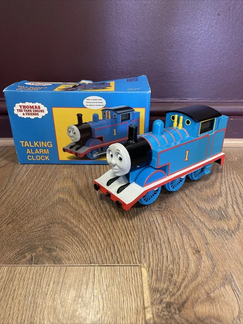 THOMAS THE TANK Engine Talking Alarm Clock 1995 Britt Allcroft Spare Or ...
