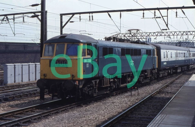 35MM RAILWAY SLIDE of Class 86 86238 @ Crewe Copyright to Buyer £4.99 ...