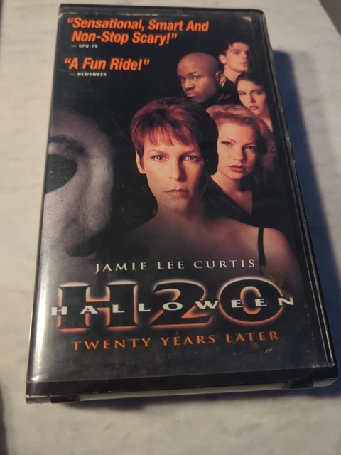 HALLOWEEN H20 VHS Horror Movie Jamie Lee Curtis Free Shipping Return ...