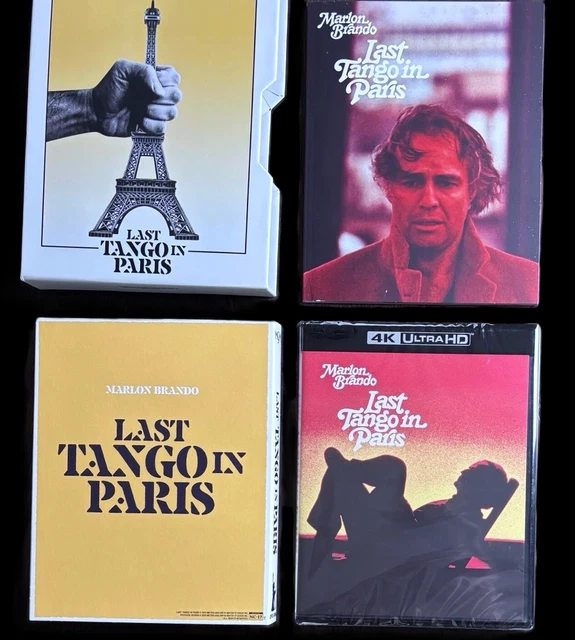 LAST TANGO IN Paris 4k UHD +Blu Ray OOP Limited Edition Box Set Vinegar ...